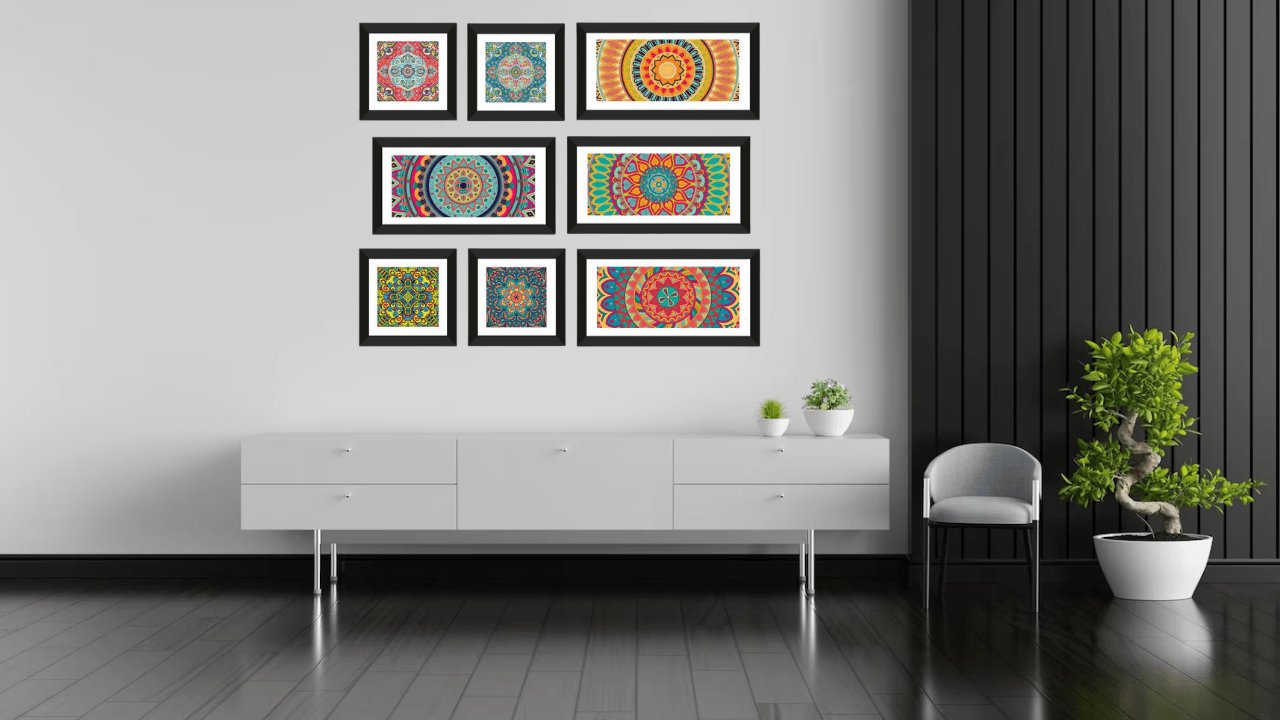 Transform Your Home with Mandala Wall Paintings -Paper Plane Design