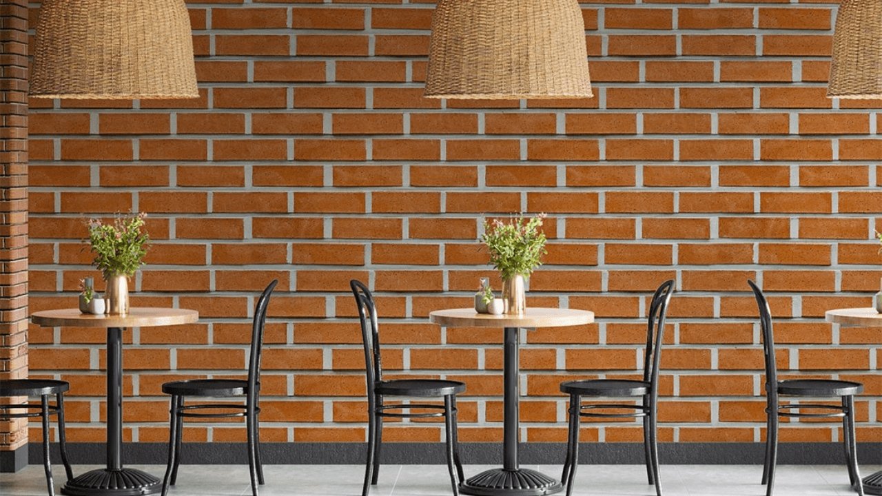 Elevate Your Cafe or Restaurant with Brick Wallpaper | Transforming ...