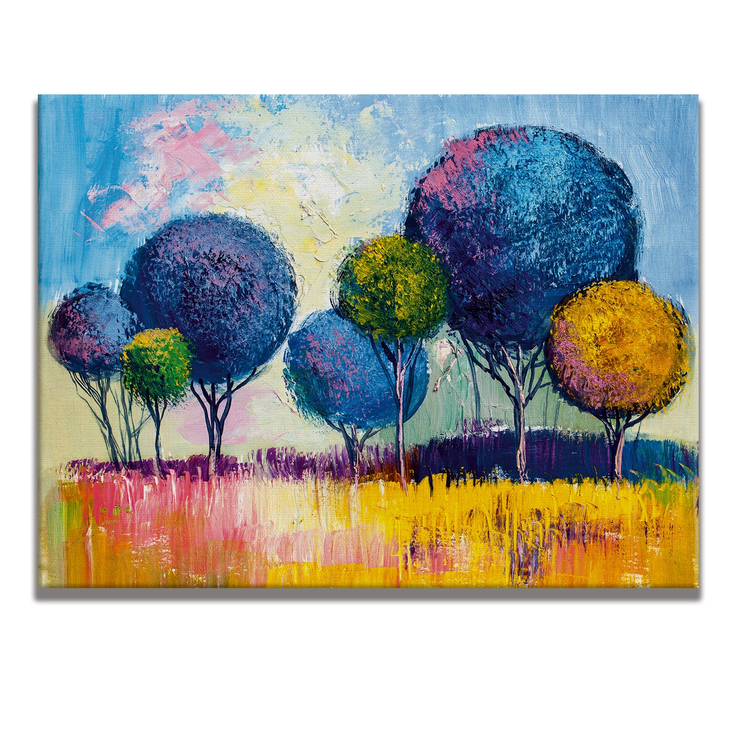 Elevate Ambiance with Abstract Canvas Painting Framed – Paper Plane Design