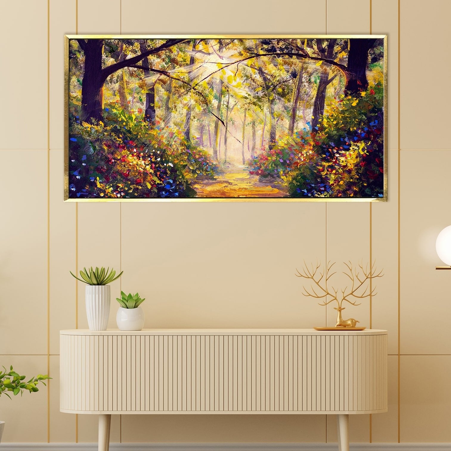 Embrace Life's Journey with Endless Path Vastu Canvas Painting – Paper ...