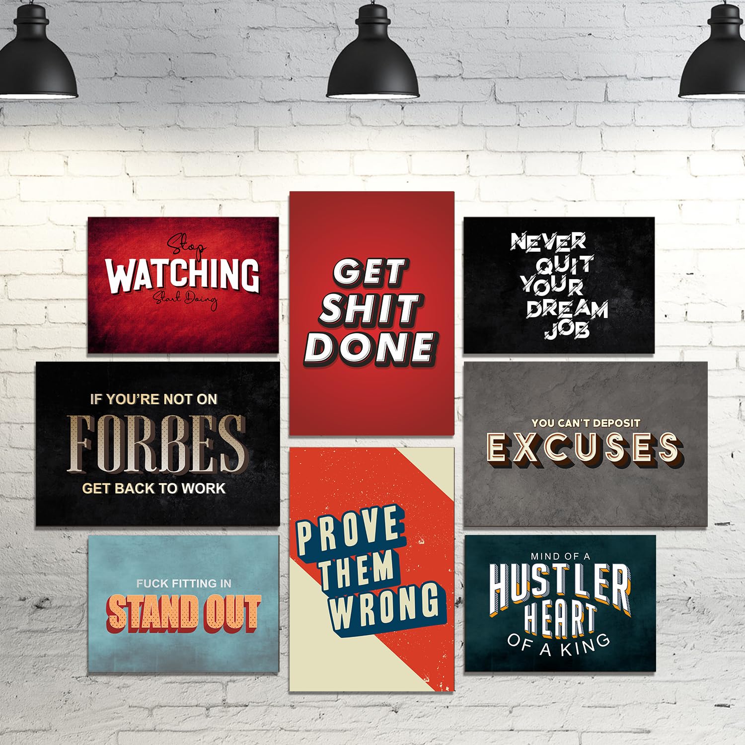 Ignite Inspiration with Our Motivational Framed Poster – Paper Plane Design