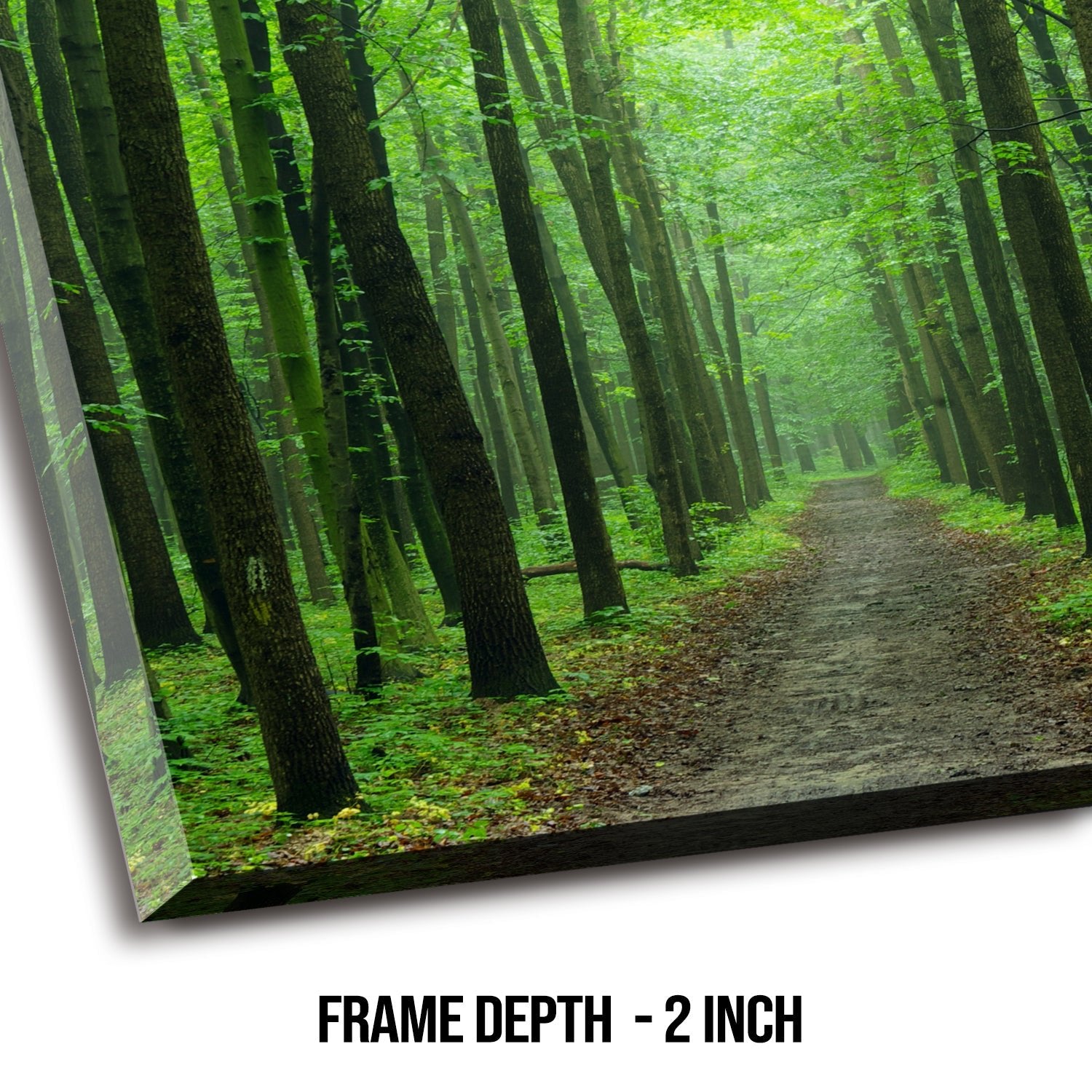 Enhance Your Living Space with Green Forest Vastu Canvas Paintings ...