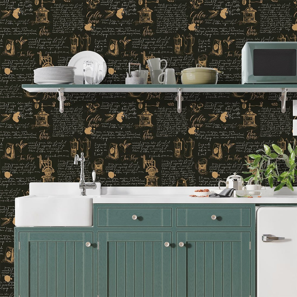 Kitchen Wallpaper – Paper Plane Design