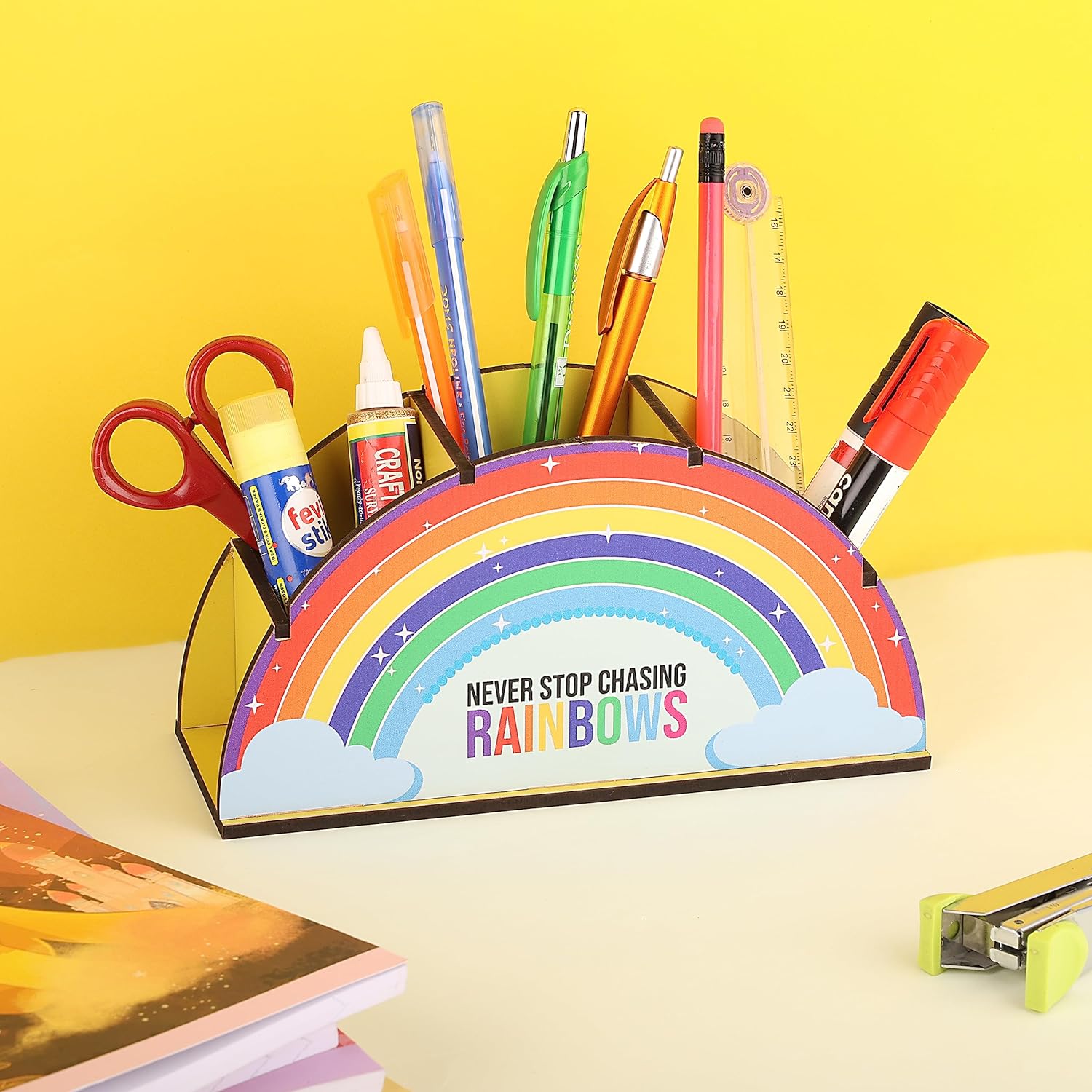 Stylish desk organiser for kids study room. Kids room décor. Birthday ...
