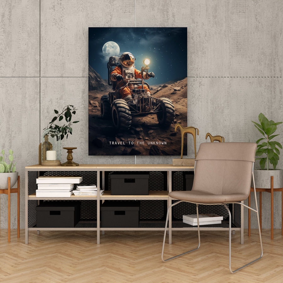 Motivational Poster Framed – Paper Plane Design