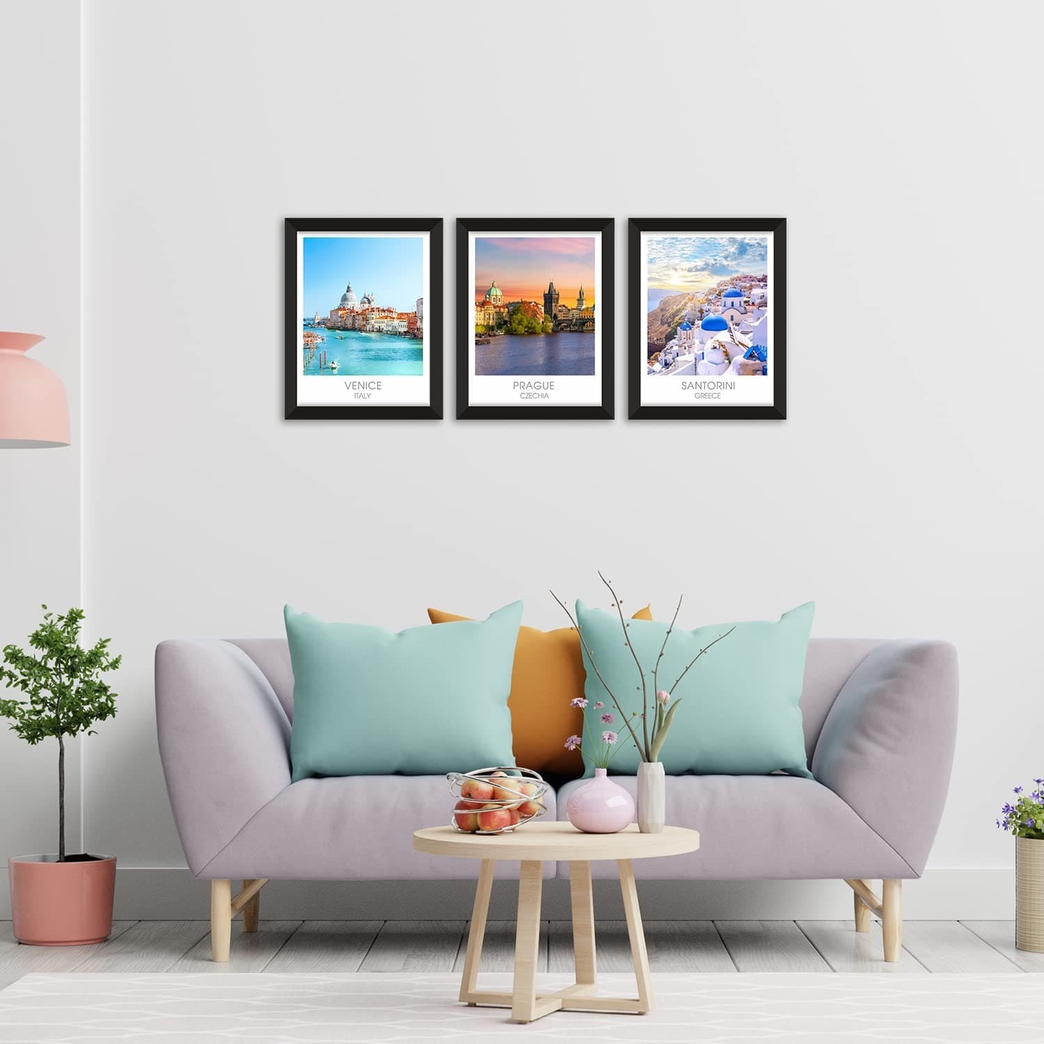 Travel Theme Poster Framed Paintings - Ignite Wanderlust – Paper Plane ...