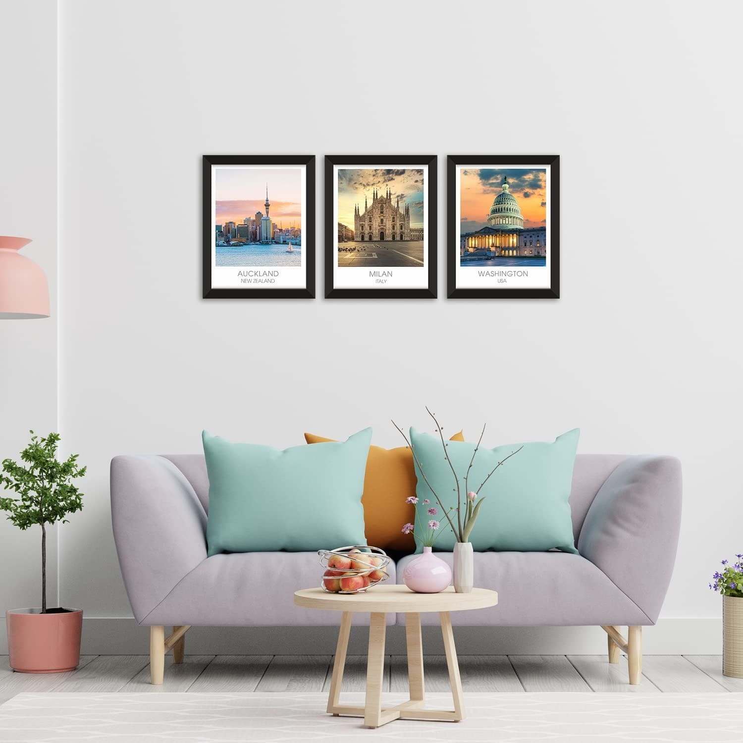 Embrace Wanderlust with Travel Theme Poster Framed Paintings – Paper ...